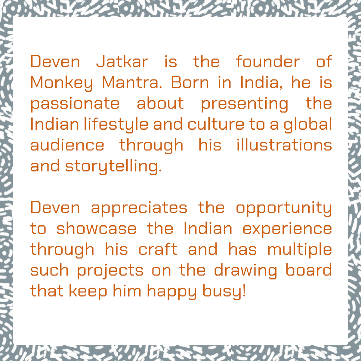 About Us - Monkey Mantra